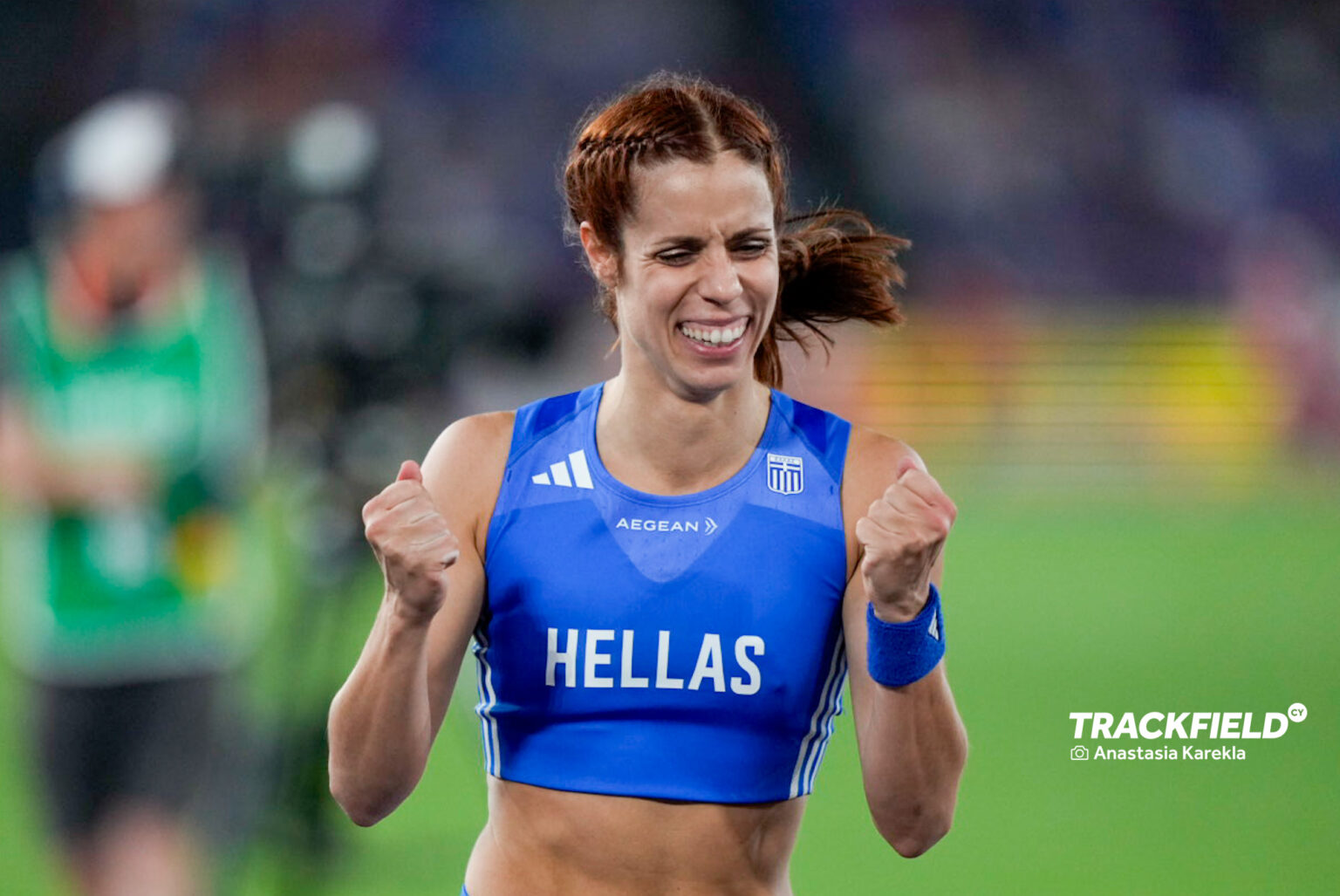 ΣΤΟ ΧΕΝΓΚΕΛΟ Η ΚΑΤΕΡΙΝΑ ΣΤΕΦΑΝΙΔΗ - Trackfieldcy